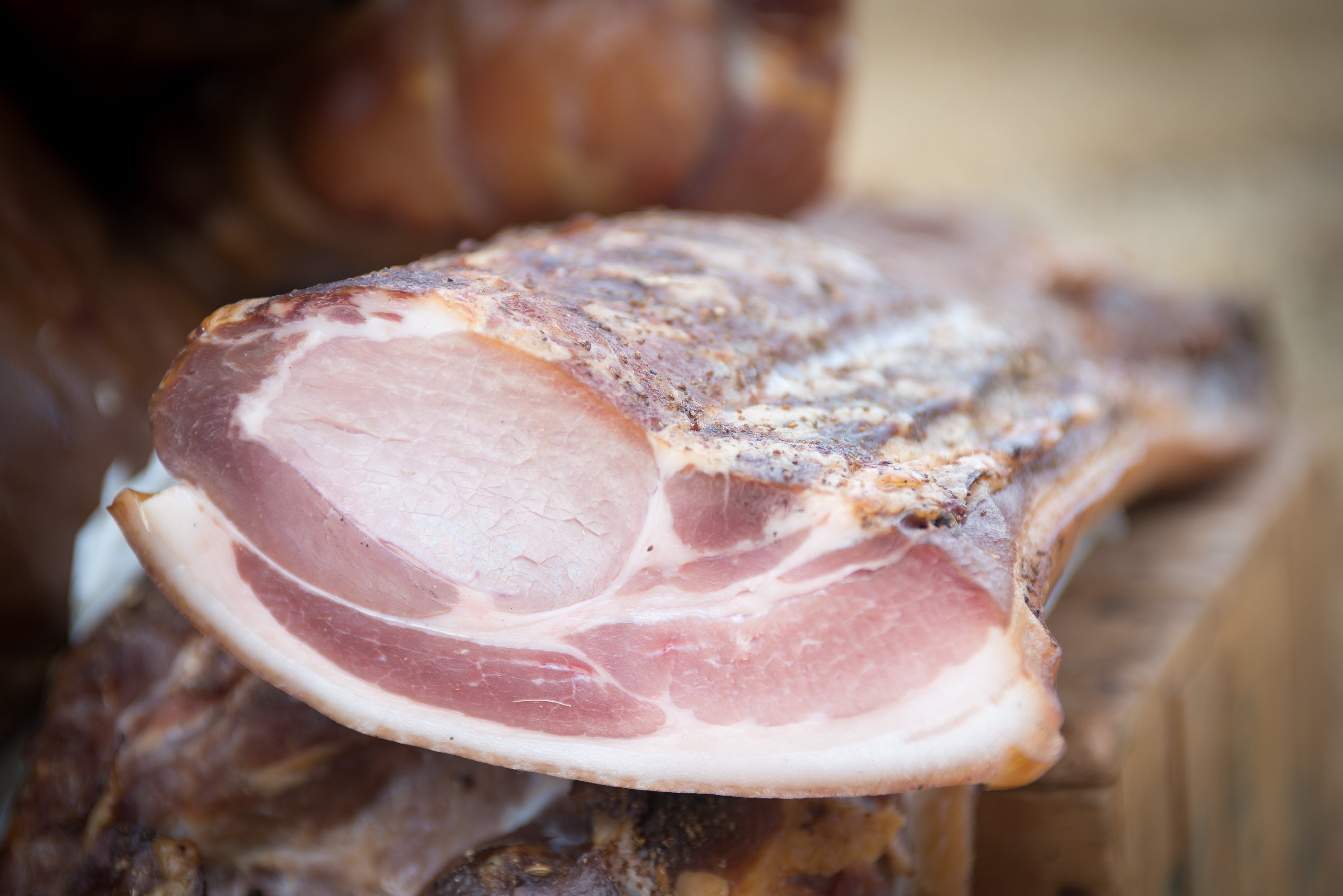Mild Cure Back Bacon - Whole Sides / Pieces | Emmett's Smokehouse ...